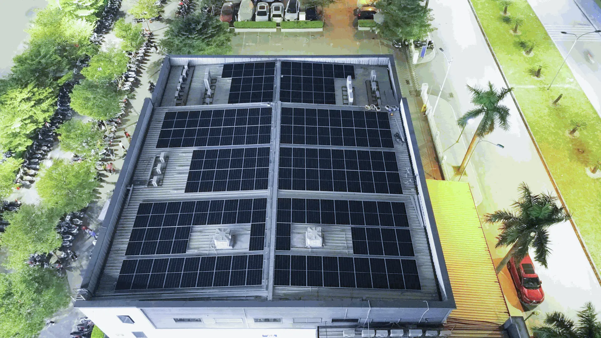 ETEK Power Triển Khai Dự Án Điện Mặt Trời Áp Mái 91,6 kWp Cho Volvo Hà ...